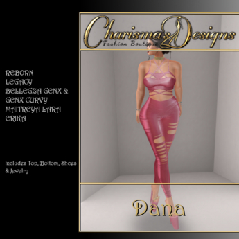 Second Life Marketplace - Charisma's Designs Dana Rose (add)